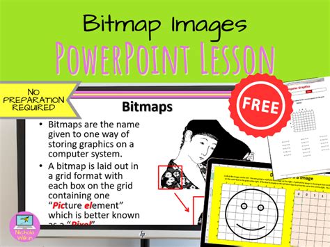Understanding Bitmap Images Lesson Teaching Resources