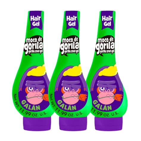 Moco De Gorila Galan Hair Styling Gel Reactivatable With Water Long