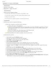 2 2 3 Connect A Cable Modem TestOut LabSim Unit 3 Pdf 10 6 2018 TestOut LabSim Lab Report 2 2