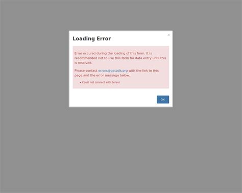 Enketo Says Could Not Connect With Server On Preview Request Support Odk Forum