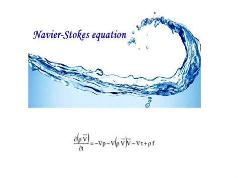 Navier Stokes Equation Its Analytical And Numerical Solution Pptx Physics Science