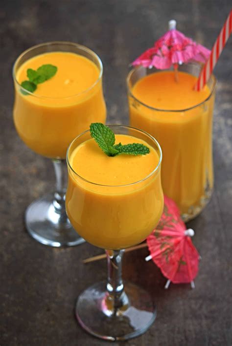 Mango Lassi Indian Drink