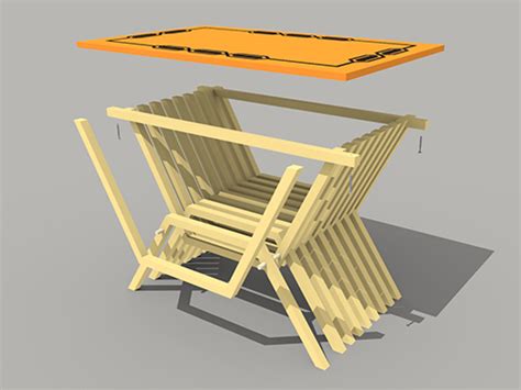 Modern Table CNC Exploded View Woodworking Blog Videos Plans How To