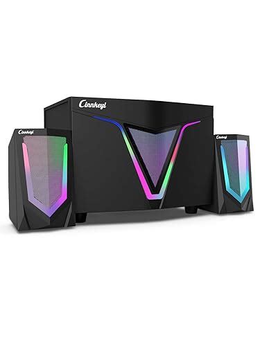 Cinnkeyi 2 1 Usb Powered Computer Speaker With Subwoofer Computer Speakers With 9 Subwoofer