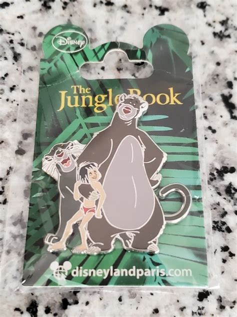 Disney Dlp Jungle Book Baloo Mowgli And Bagheera Pin Eur 1841