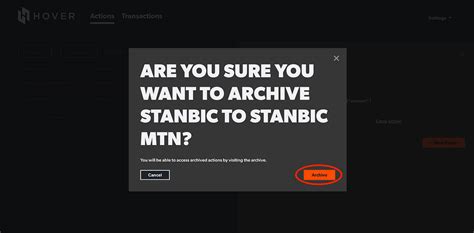 How To Archive Hover Sdk Actions Beginning 15 May 2023 Hover Sdk Users By Jess Shorland