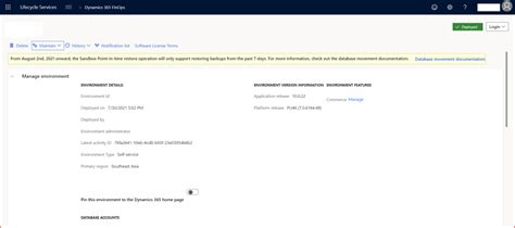 Microsoft Dynamics D 365 Database Movement Model Mahmood Ul Hassan