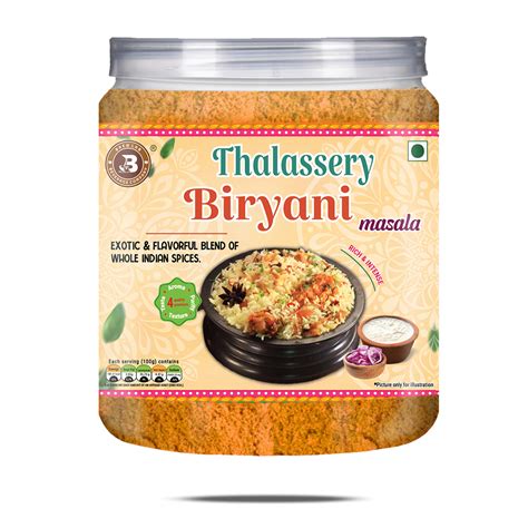 Brew Lab Thalassery Biryani Masala Authentic Aromatic Flavourful
