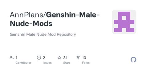 GitHub AnnPlans Genshin Male Nude Mods Genshin Male Nude Mod Repository