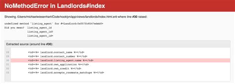 Postgresql NoMethodError Undefined Method Pulling A Name Out Of An ID In Rails Stack
