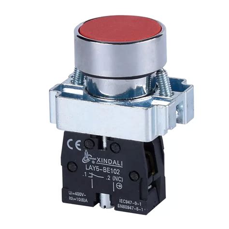 Buy Push Button Switch Nc Normally Closed Red Sign Momentary 22mm Xb2 Ba42 Online In Egypt