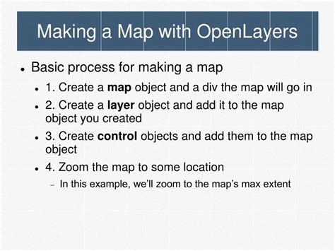 PPT OpenLayers PowerPoint Presentation Free Download ID 70145