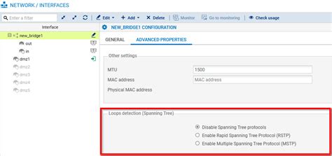 Configuring Interfaces On A Bypass Segment