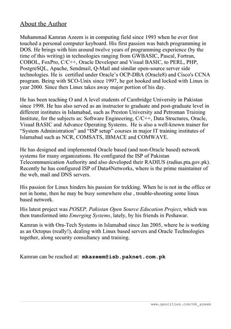 Linux Pocket Guide Command Pdf Operating Systems Computer