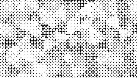 Halftone Monochrome Pattern With Dots Minimalism Vector Background For Posters Websites