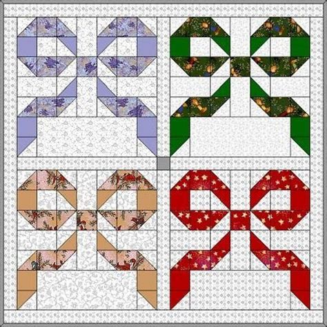 Twisted Ribbon Quilt Pattern Twisted Ribbon Bow 10 12 Block Tutorial