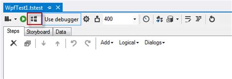 Create And Record A Wpf Test In Visual Studio Plugin Progress Test Studio