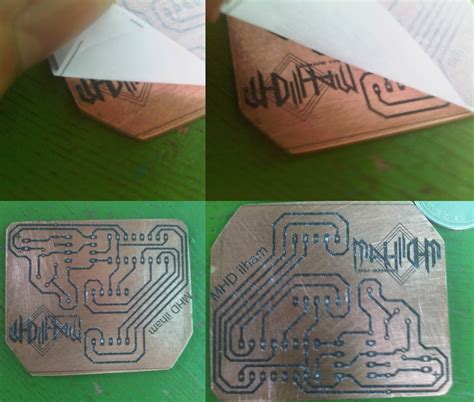 Cara Mudah Membuat Layout Pcb Dengan Menggunakan Lotion Anti Nyamuk Muhilham • Electronics