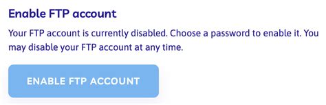 How To Enable My FTP Account Path Knowledge Base
