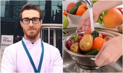 თუ თქვენ ხილსა და ბოსტნეულს მხოლოდ ჩვეულებრივი წყლით გარეცხავთ მას პესტიციდების 20 40