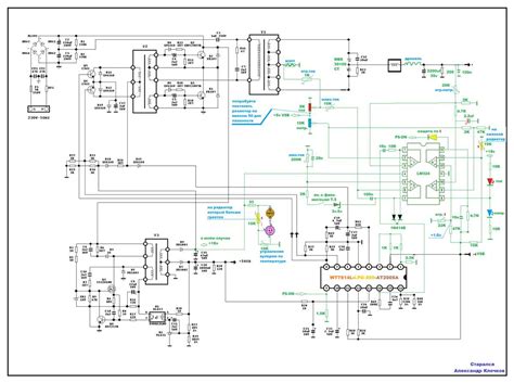 Understanding The Inner Workings Of An ATX Power Supply A Schematic