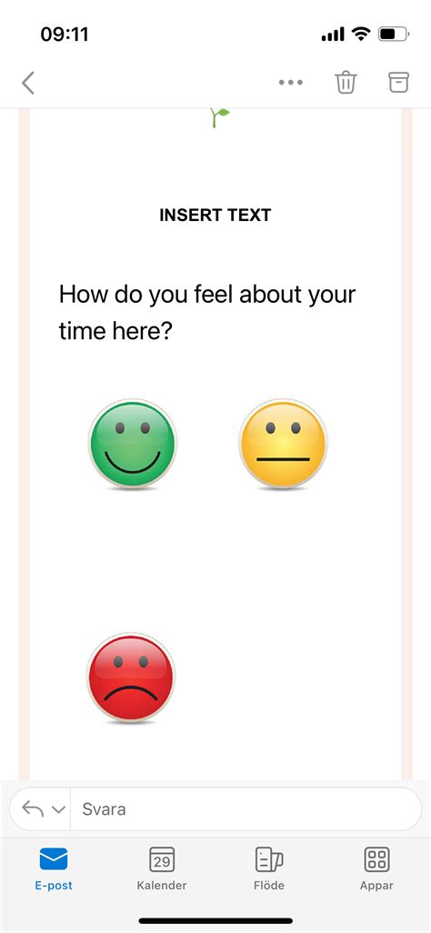 Horizontal Alignment Of Options In Embedded Email Community