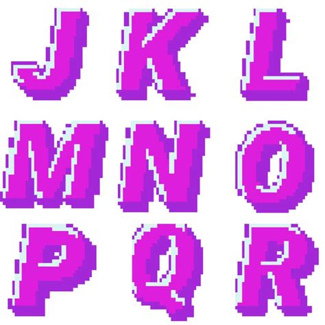 Pink Pixel Font Svg Png Arcade Game Font Svg Png Game Font Svg Png Gamer Font Svg Retro