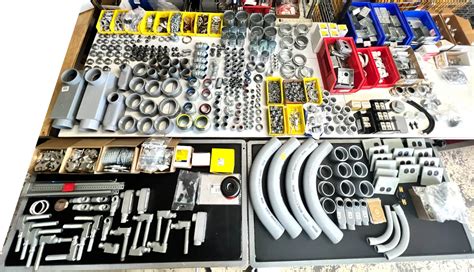 Lot Of Electrical Parts Pass And Seymour Schneider Rittal Cantex Pvc
