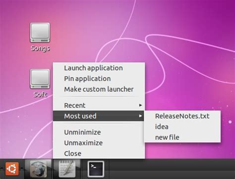 Windows 7 Like Taskbar On Ubuntu With Group Tab And Stacks Dockbarx