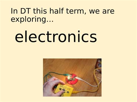 Electronics Wire Loop Game Design And Technology Teaching Resources