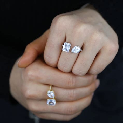 Two Stone Ring Queens Candy