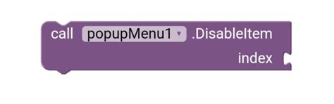 Paid PopupMenu Extension An Extension To Make Popup Menu Extensions MIT App Inventor