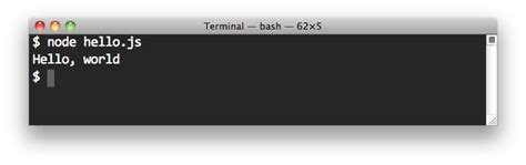 Shell Is It Possible To Run Javascript Files From The Command Line