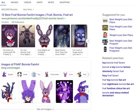 Fnaf Bonnie Fan Art