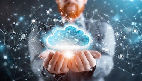 Premium Ai Image Digital Technology Background Cloud Computing