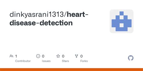 Github Dinkyasrani1313heart Disease Detection