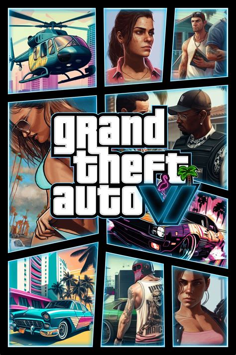 Grand Theft Auto VI - Cover Art concept : r/GTA6