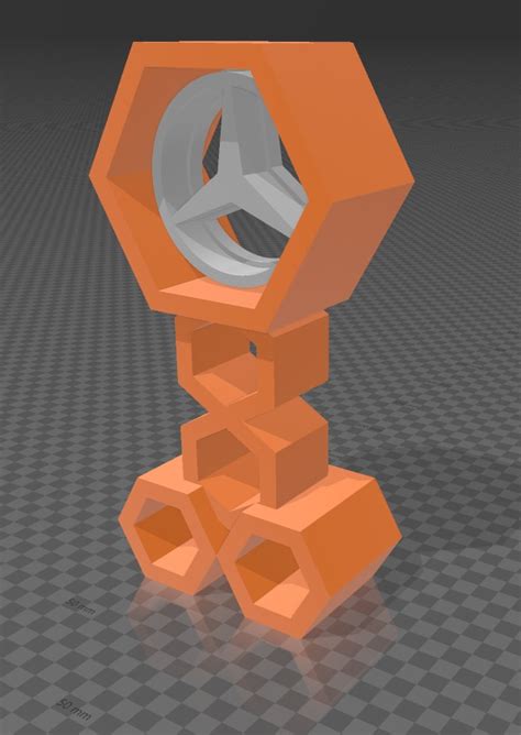 Mercedes F Headphones Stand By Wolvie Download Free Stl Model Printables Com