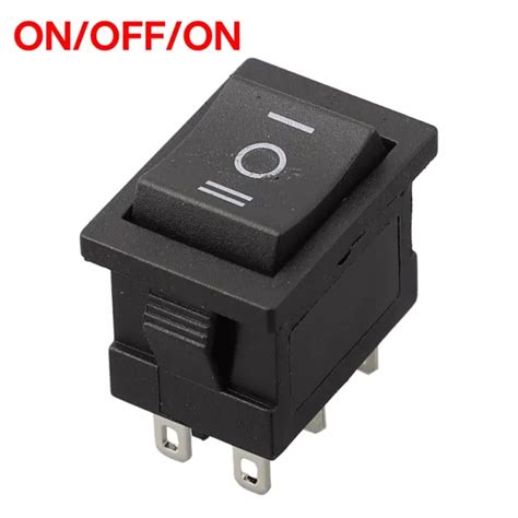 6 Pin Switch Electrical Project Onoff Rocker Switch 1pcs High Quality