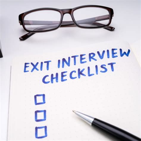 Employee Exit Checklist Hr In Health