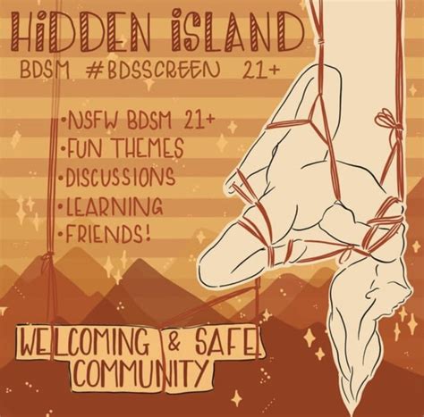 🏝️ Hidden Island 🏝️ Bdsscreen A Safe Online Bdsm Community Full Of Fun