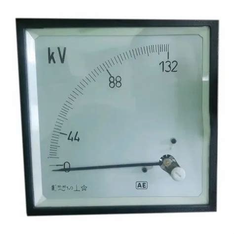 Single Phase Analog Voltmeter 230v Voltage 132kv At ₹ 249 Piece In Kolkata