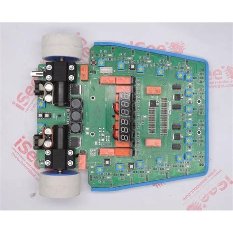 Jual Robot Line Tracer Follower R15 With 16 Sensor Spec Lomba One Touch Lr Shopee Indonesia