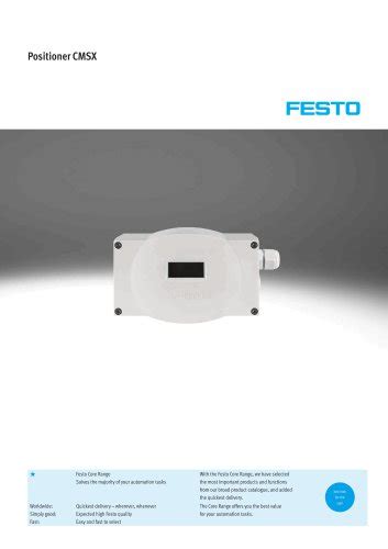 Dfpi Festo Pdf Catalogs Technical Documentation Brochure