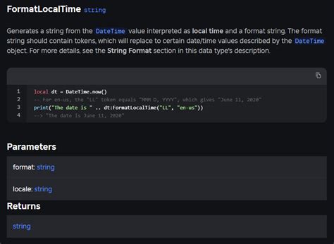 using formatlocaltime method inside a plugin results in an error