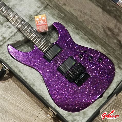 Esp Ltd Kirk Hammett Signature Kh 602 Purple Sparkle Gooswyn Guitar