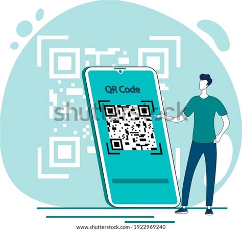 Scan Qr Codescan Your Smartphone Code Stock Vector Royalty Free 1922969240 Shutterstock