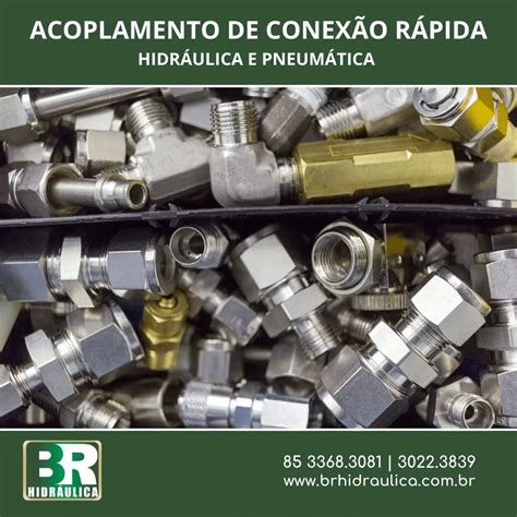 Acoplamento De Conexão Rápida Para Ar Comprimido Hidráulica