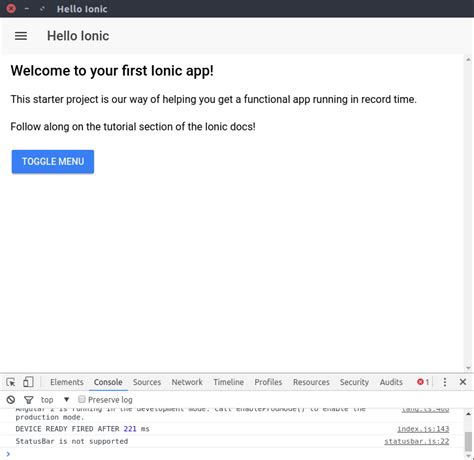 Setup Ionic 2 With Electron Typescript Angular2 Web Development Blog