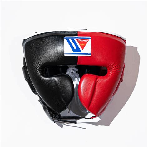 Winning Full Face Headgear Black · Red